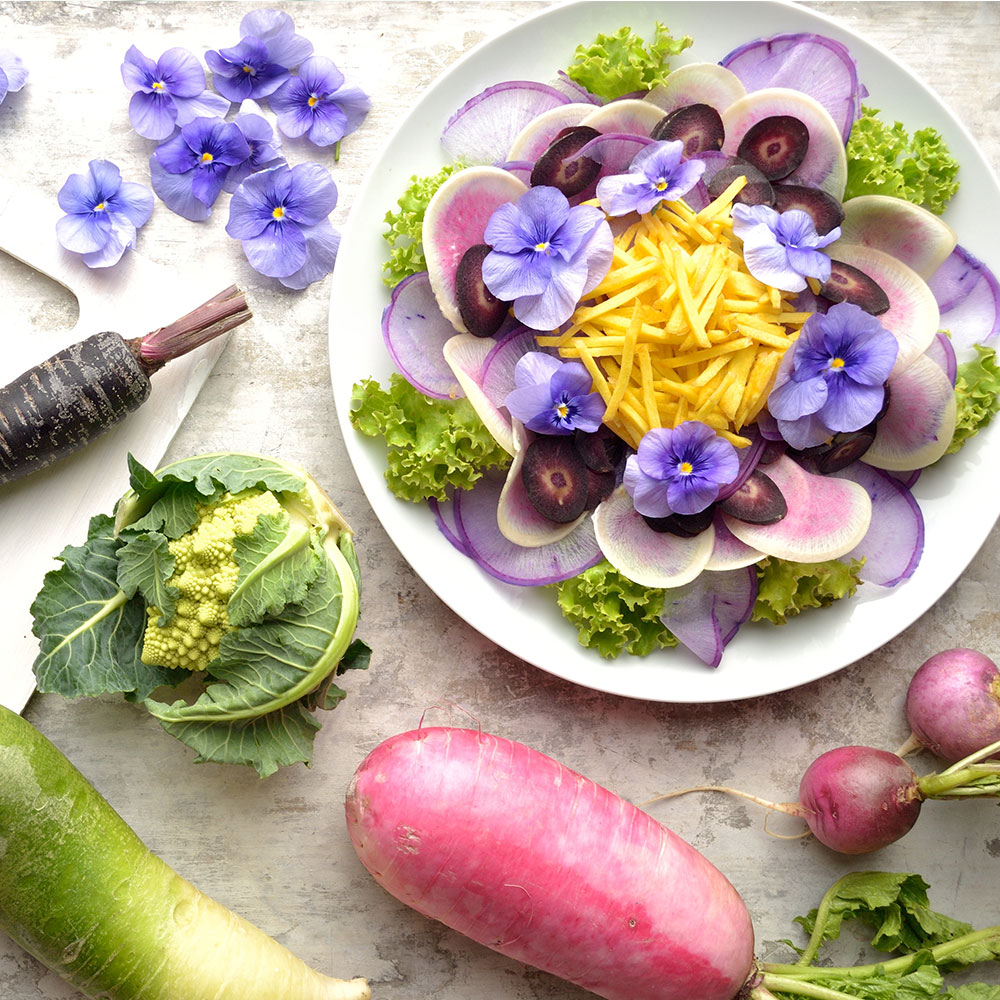 Insalata di fiori | Vegamo